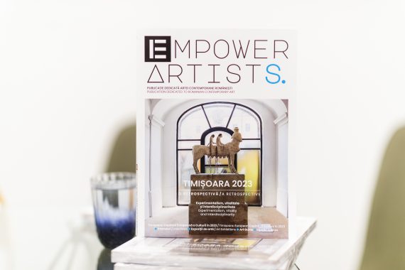 The first printed issue of the Empower Artists Magazine was ...